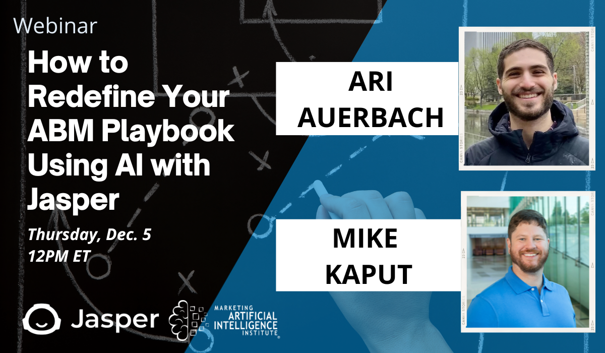 [WEBINAR] How to Redefine Your ABM Playbook Using AI with Jasper